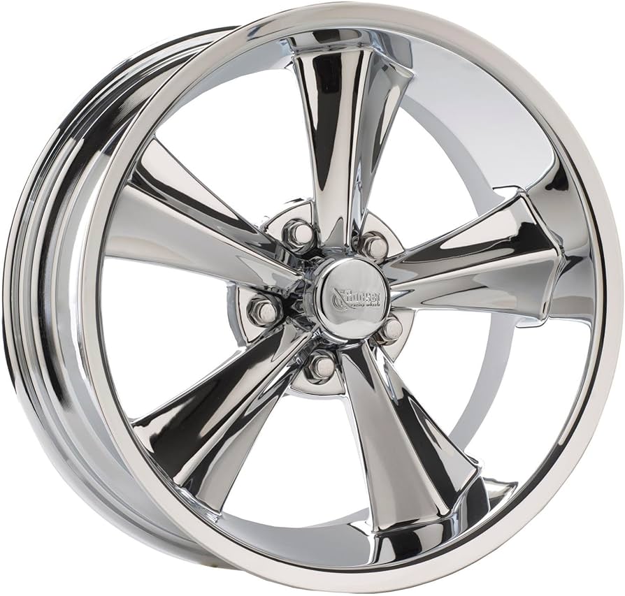 Rocket Racing Booster Modern Muscle 5-120.65 (5-4.75") 20x10 Chrome 6.